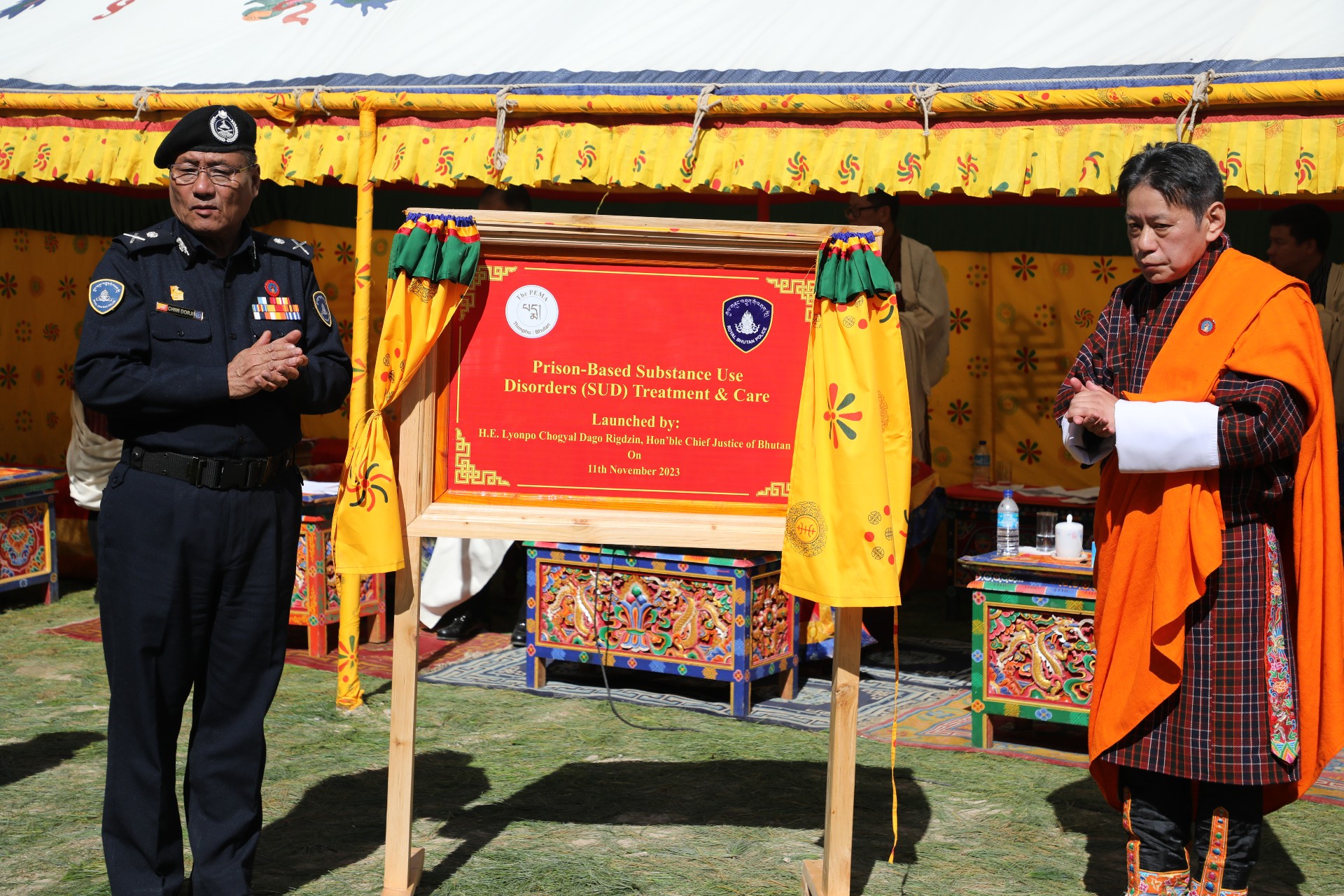 Launch of the Prison-based SUD Treatment and Care Services - The PEMA